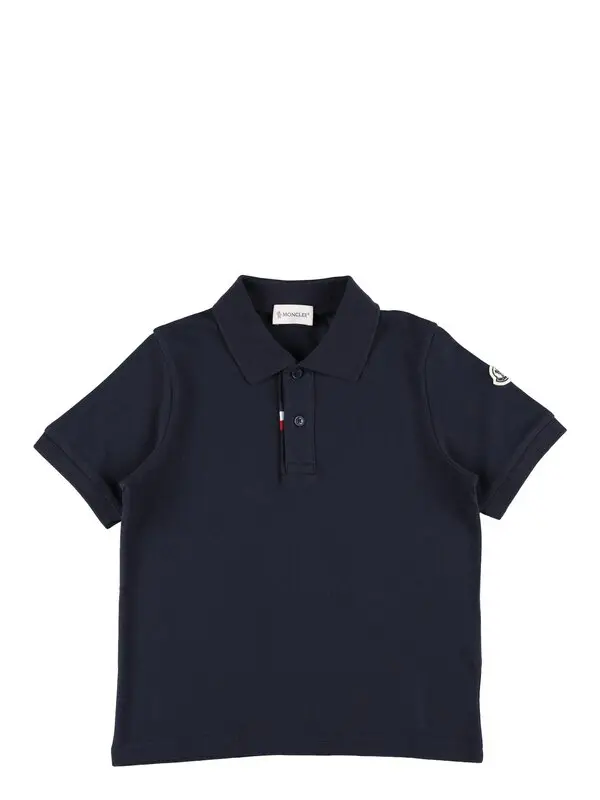 Moncler T Shirts And Polos - Blu