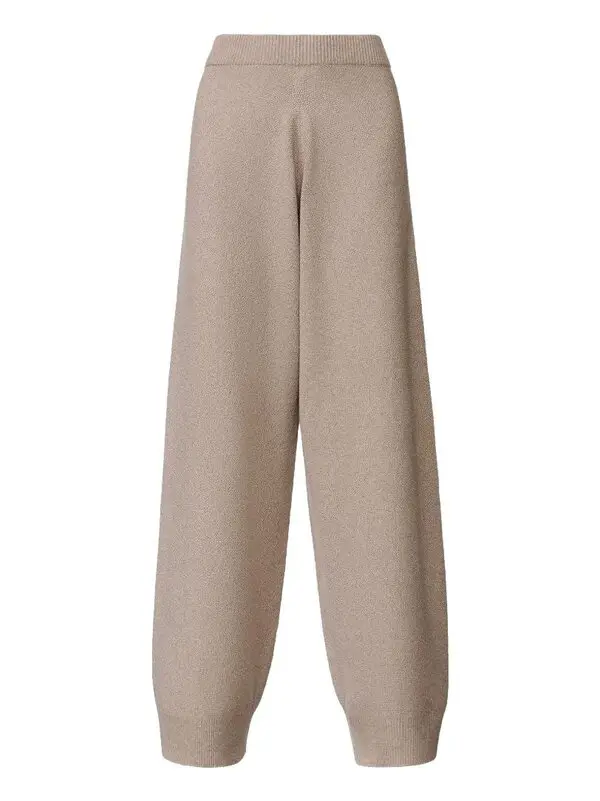 Fabiana Filippi Wool Blend Trousers - Brown
