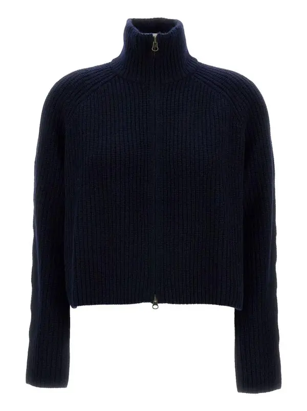 LISA YANG Sadie Cashmere Caridgan - Navy