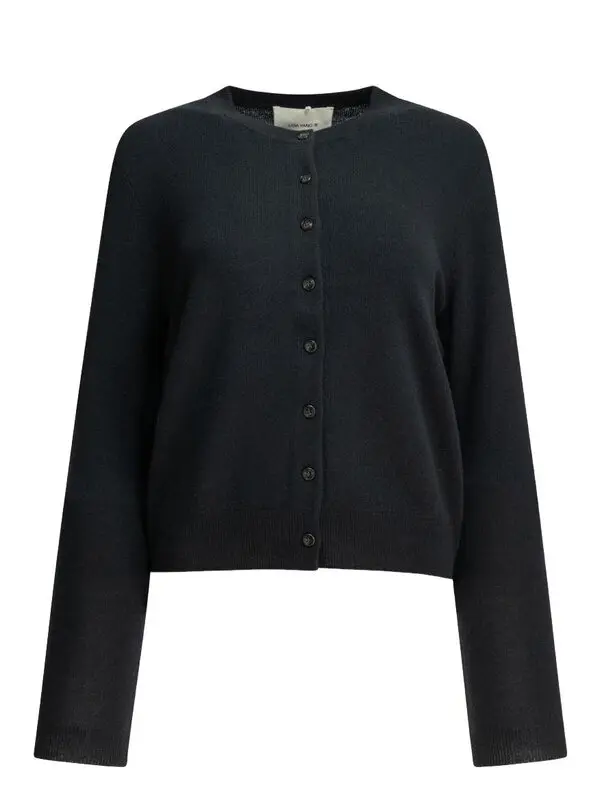 LISA YANG Karia Cashmere Cardigan - Ink