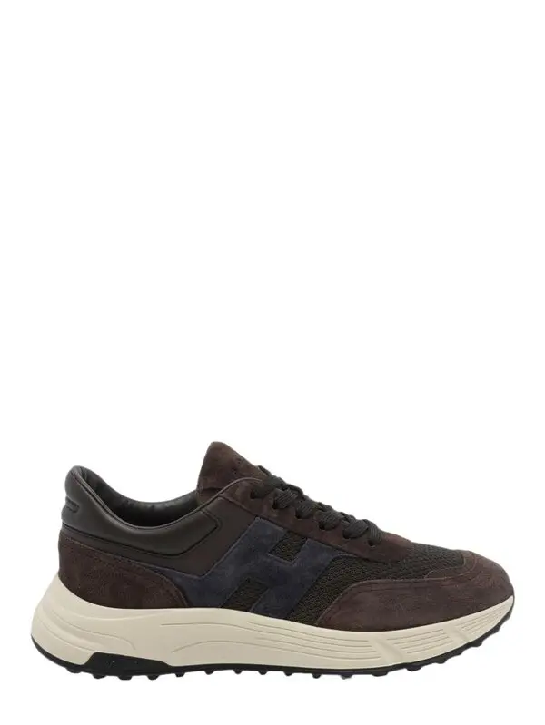 Hogan Hyperlight Leather Sneakers - Brown