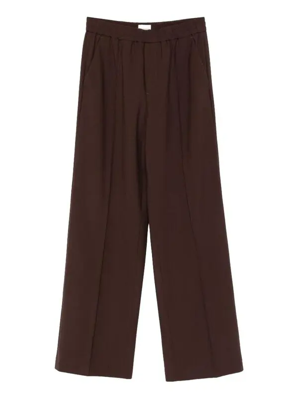 Closed Wimona Wool Blend Trousers - Brown