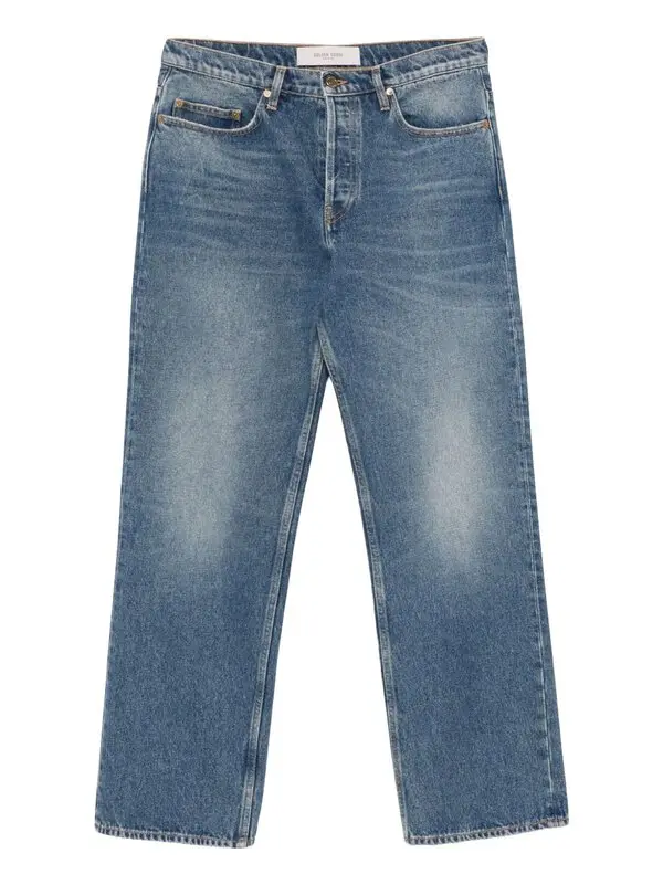GOLDEN GOOSE Denim Cotton Jeans - Navy