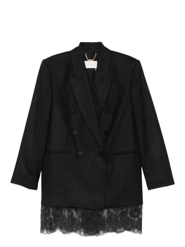 Zimmermann Valiant Wool Blazer Jacket - Black