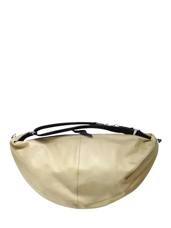 LEMAIRE Quiver Clip Leather Shoulder Bag - Neutrals