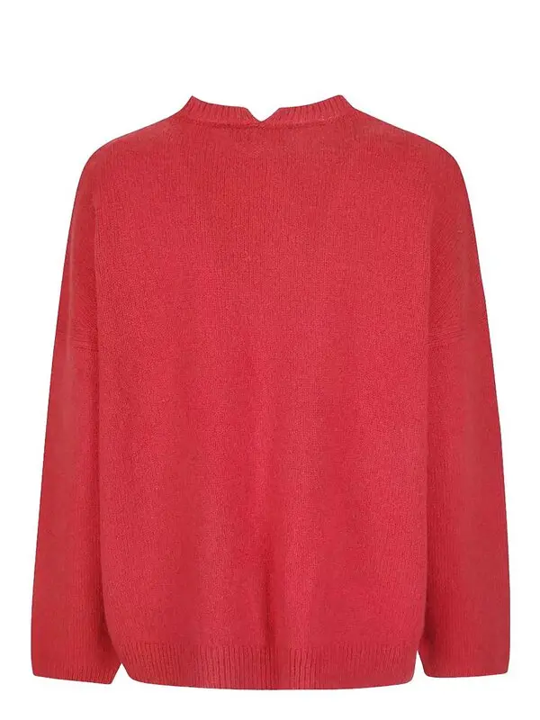 Sibel Saral Tanil Gathered Sweater - Red