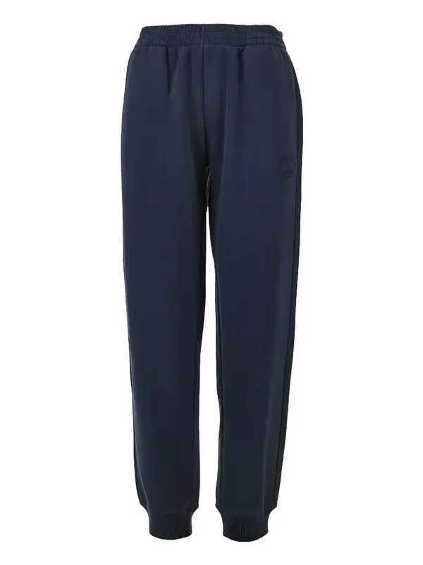 Emporio Armani Logo-embroidered Track Pants - Blue