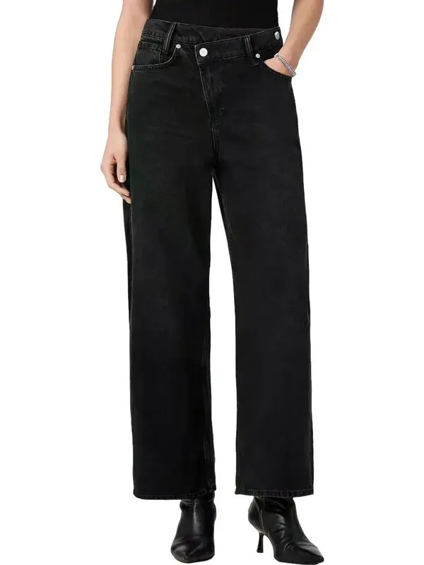 ALLSAINTS Aki Mid-rise Jeans - Black