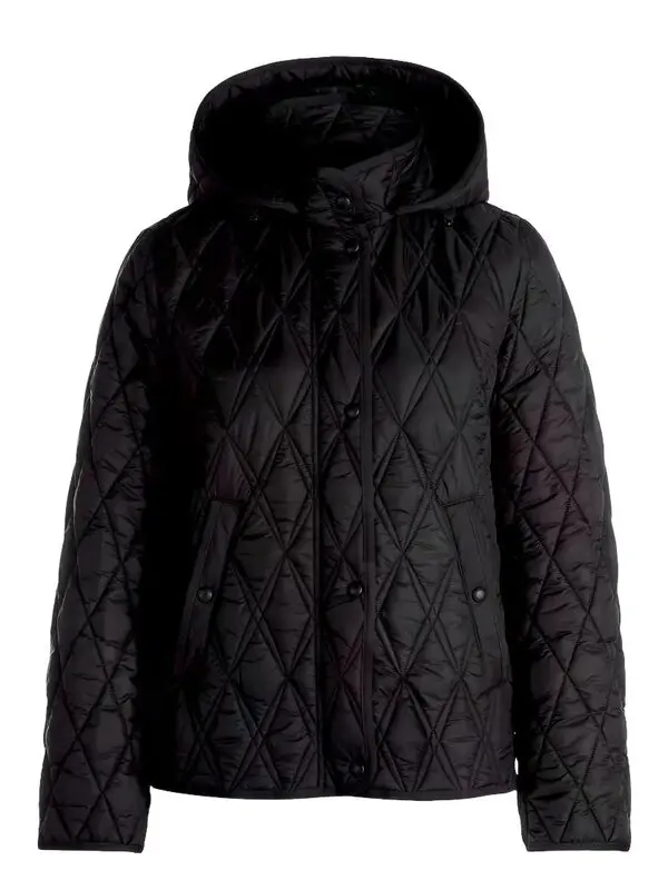 BETTY BARCLAY Hooded Puffer Jacket - Black