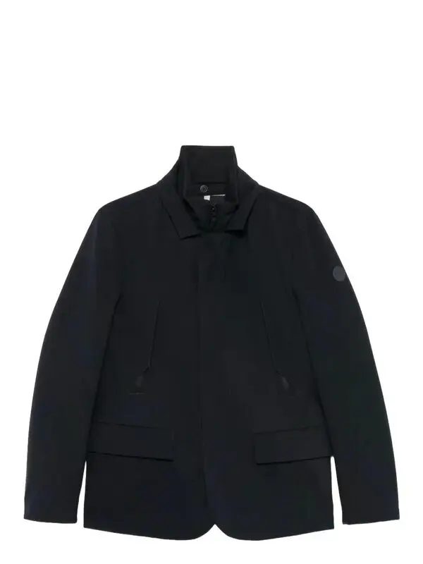 PEOPLE OF SHIBUYA Showa Layered-neck Parka - Blue