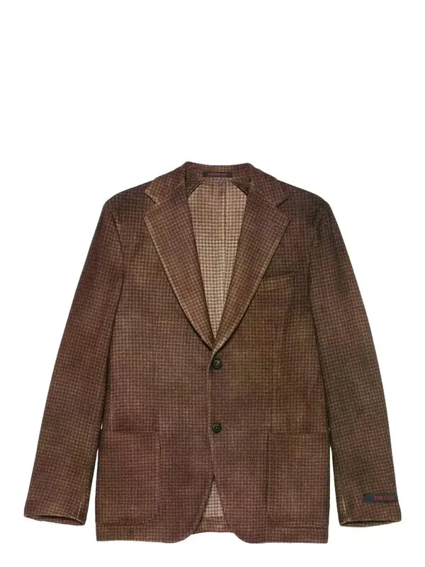 THE GIGI Notch-lapels Jacket - Brown