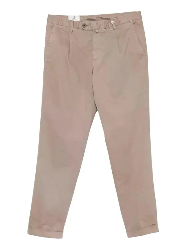 MY MYTHS Pleated-design Trousers - Neutrals