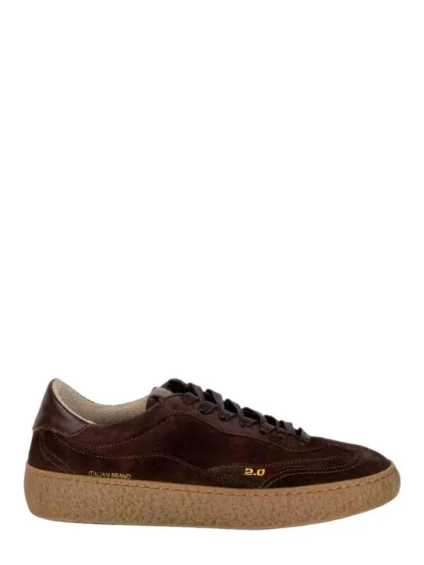Stokton Venus Suede Crepe-sole Sneakers - Brown