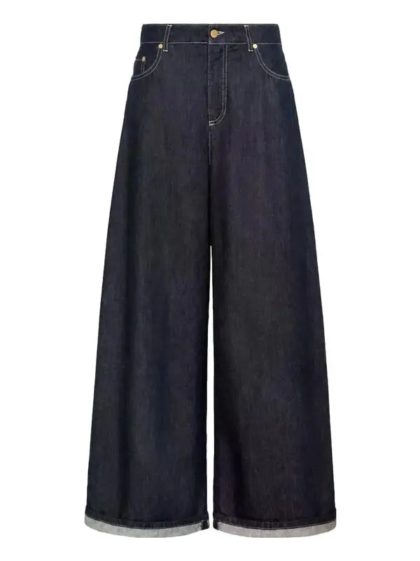 Max Mara Wide-leg Jeans - Blue