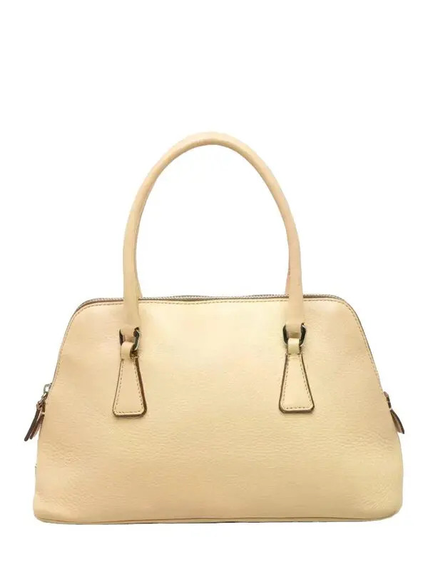 Prada 2000-2013 Vitello Daino Promenade Satchel - Neutrals