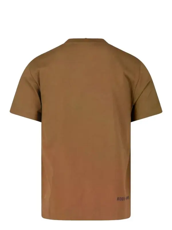Moncler Logo-print T-shirt - Brown