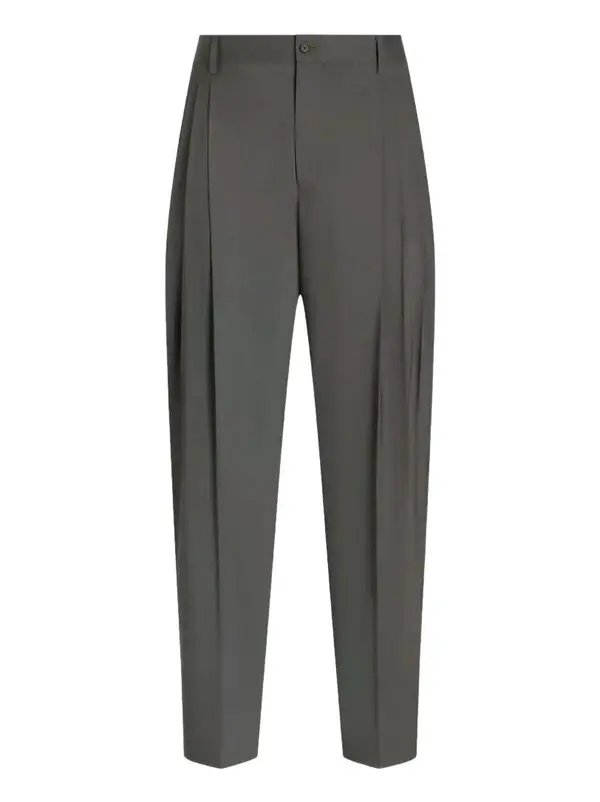Dolce & Gabbana Wool Trousers - Grey