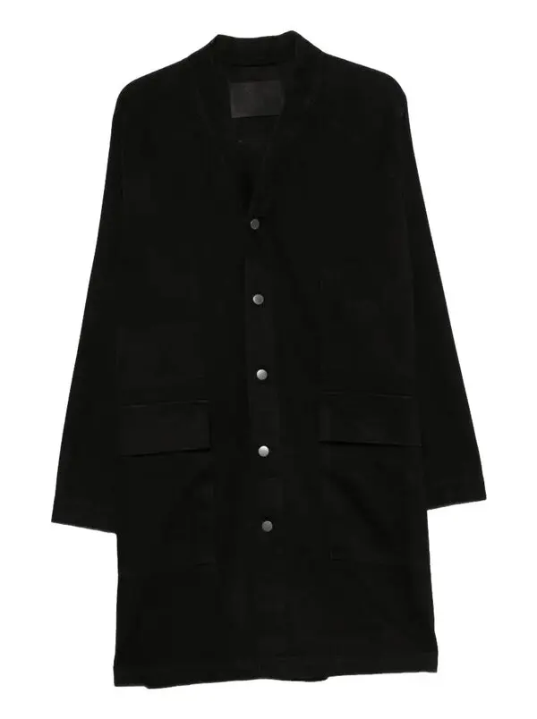NOMEN NESCIO Raglan Denim Jacket - Black