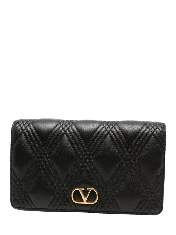 Valentino Garavani Mini Quiltie 67 Shoulder Bag - Black
