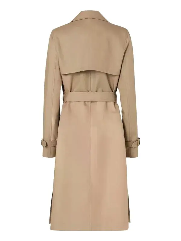 Fendi Double-breasted Belted Trench Coat - Neutrals