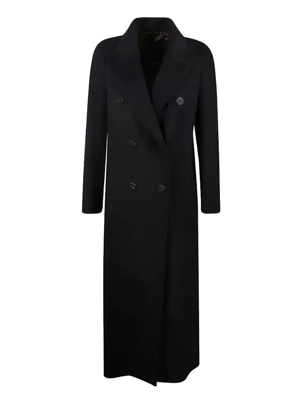 Max Mara Double-breasted Coat - Grey