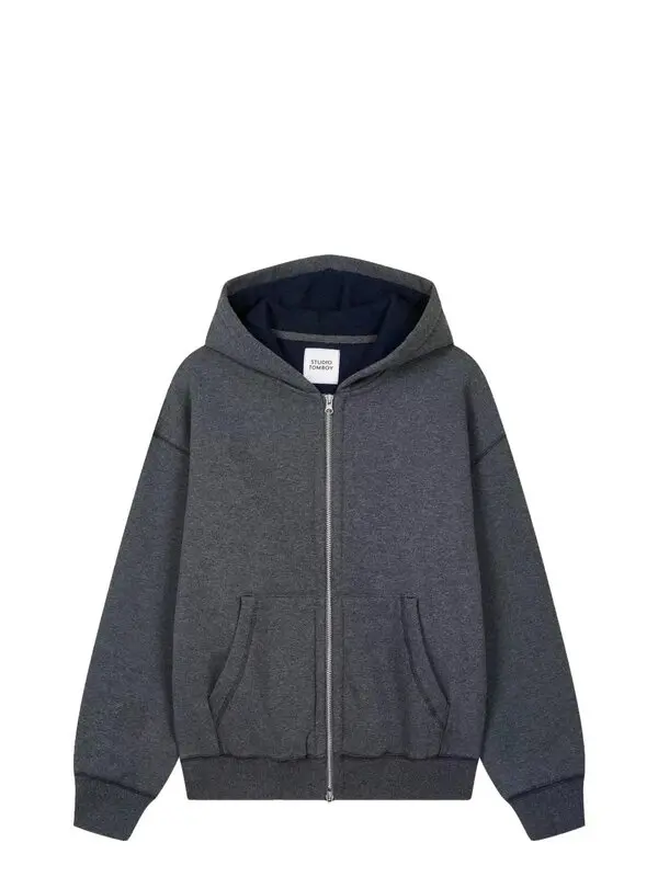 STUDIO TOMBOY Zip-up Hoodie - Grey