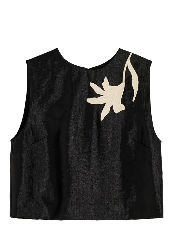 BY MALENE BIRGER Valentina Top - Black
