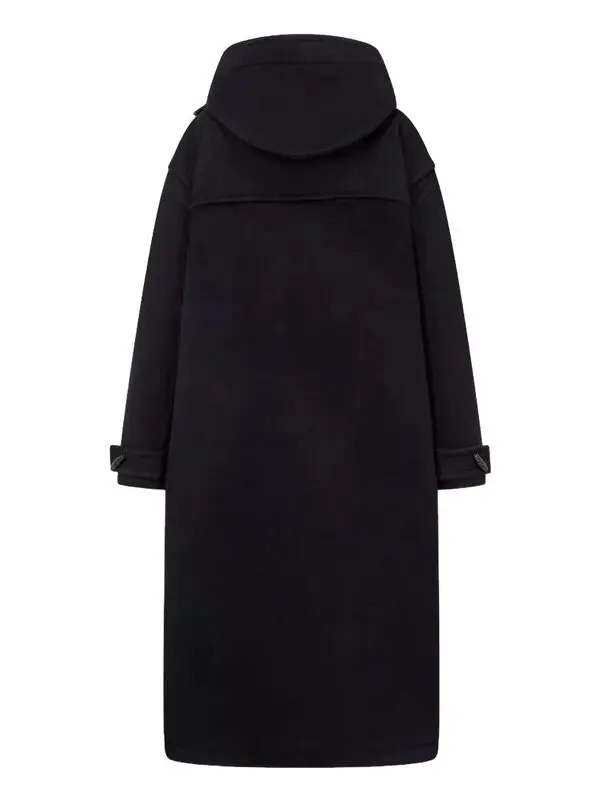 STUDIO TOMBOY Hooded Toggle-fastening Coat - Blue