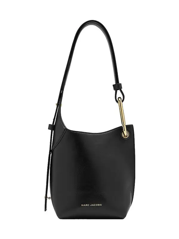 Marc Jacobs The Juliette Small Leather Bucket Bag - Black