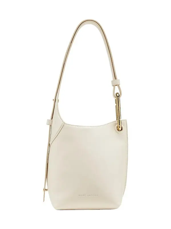 Marc Jacobs The Juliette Small Leather Bucket Bag - Cloud White