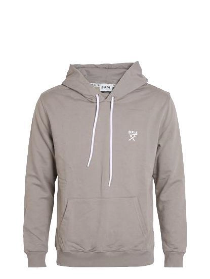 BERNA Sweatshirt Size Cotton, Polyester - Grey