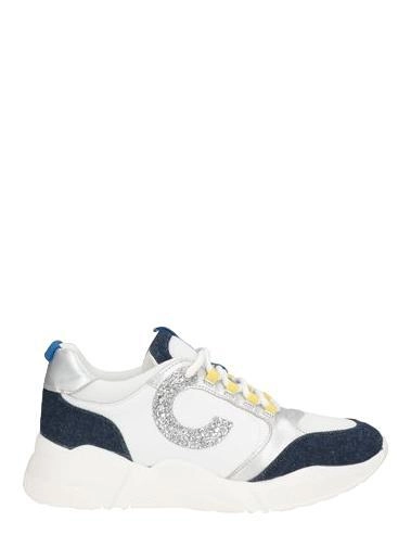 Cosmoparis Sneakers Size Leather, Textile Fibers - White