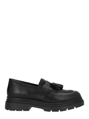 DIVINE FOLLIE Loafers Size Leather - Black