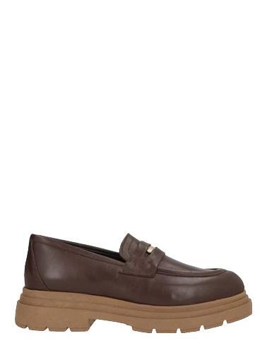 DIVINE FOLLIE Loafers Size Leather - Brown