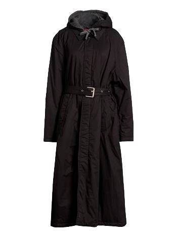 DIESEL® Coat Size Cotton, Elastane - Black