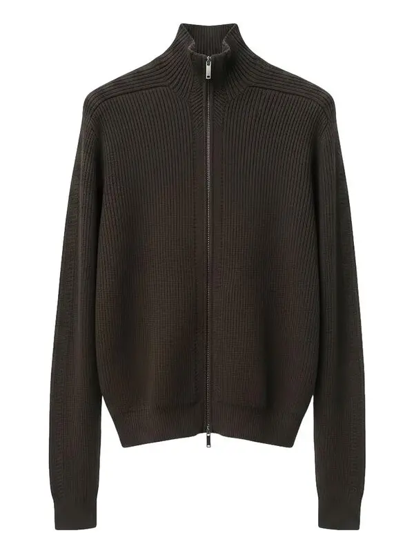 Emporio Armani Wool Cardigan - Grey