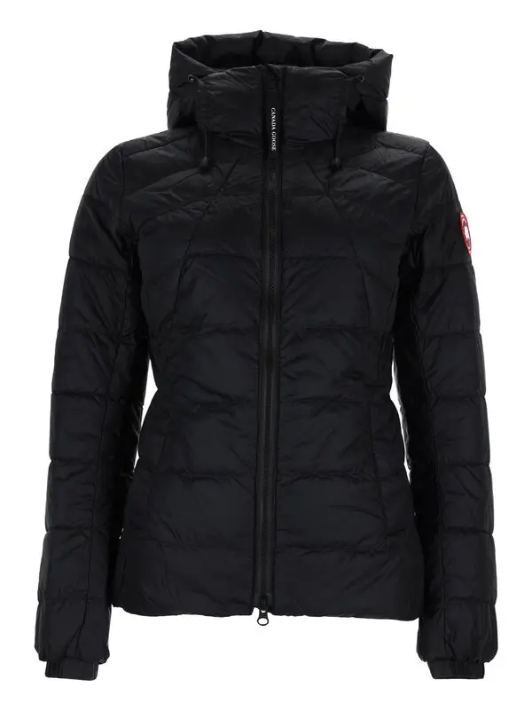 Canada Goose Giacca "abbott" Con Patch Logo - Black