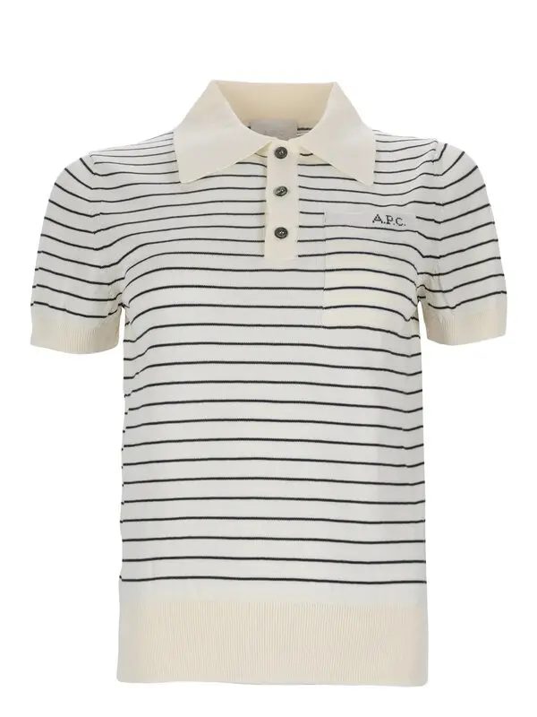 A.p.c. Polo "aline - Multicolour