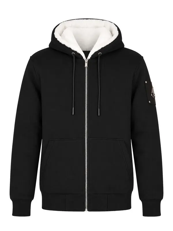Moose Knuckles Felpa "bunny - Black