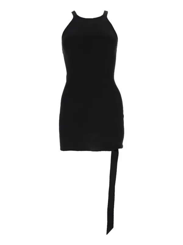 Rick Owens Tank Top "racer" In Cotone - Black
