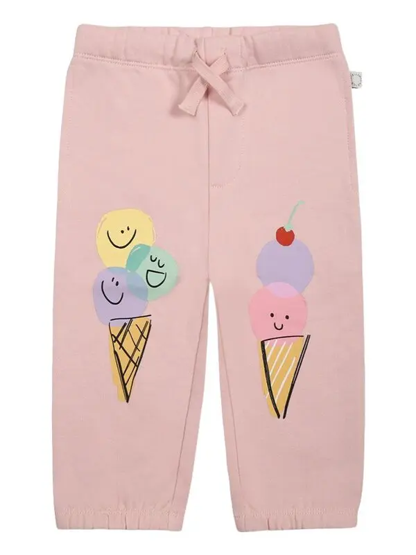 Stella McCartney Graphic-print Sweatpants - Pink