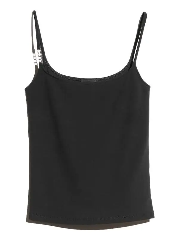 Gucci Viscose Crêpe Jersey Top - Black