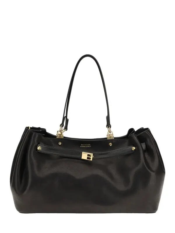 Balenciaga Medium Bel Air Tote Shoulder Bag - Black