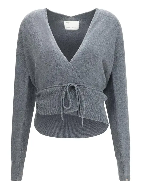 Extreme Cashmere N°516 Ella Cardigan - Grey