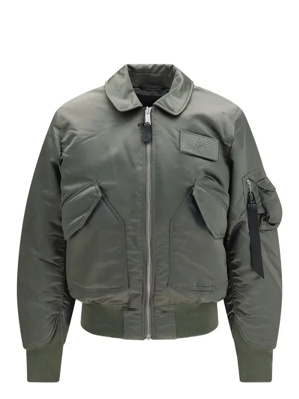 Alpha Industries Cwu-45/p Bae Uv Bomber Jacket - Green