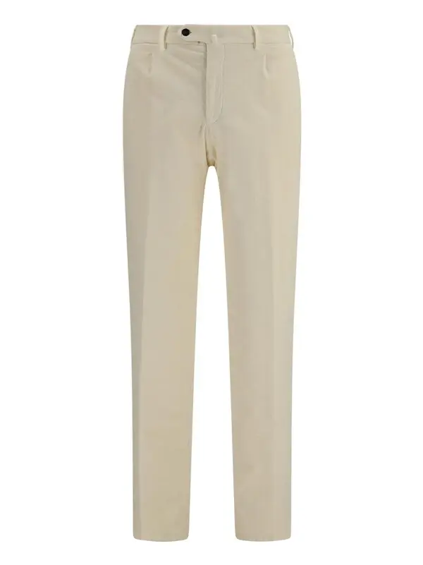 GERMANO Corduroy Pants - Cream