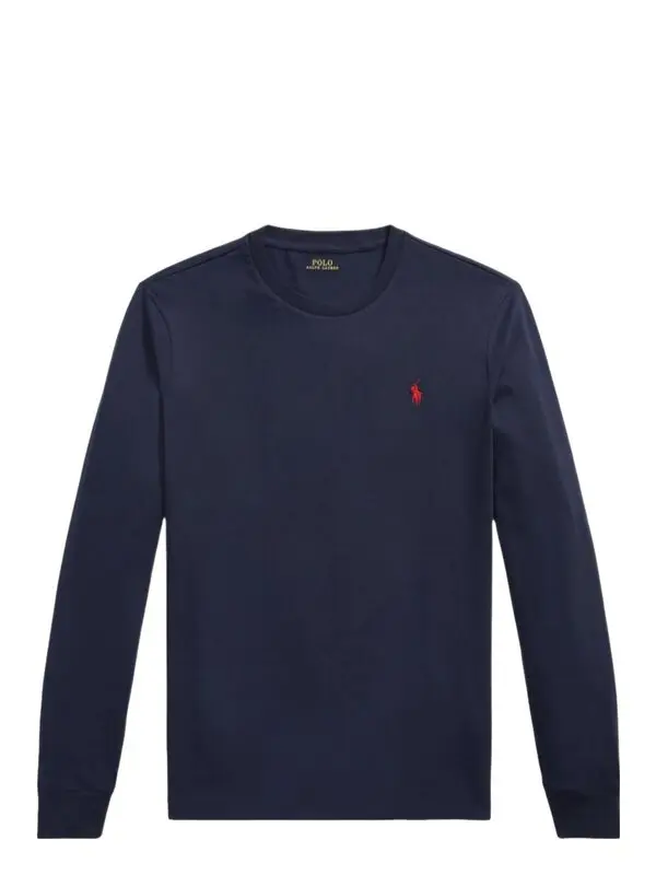 Polo Ralph Lauren Pony Embroidered Long-sleeved T-shirt - Twilight