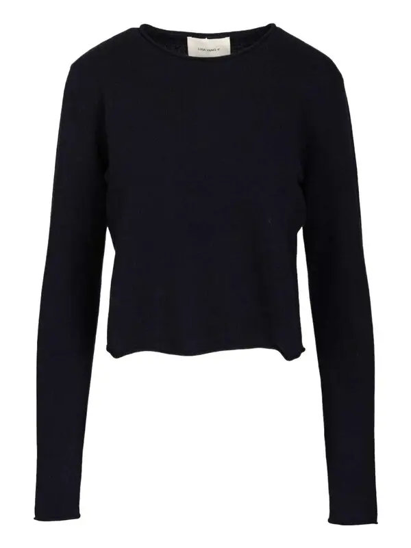 LISA YANG Crew Neck Sweater - Black