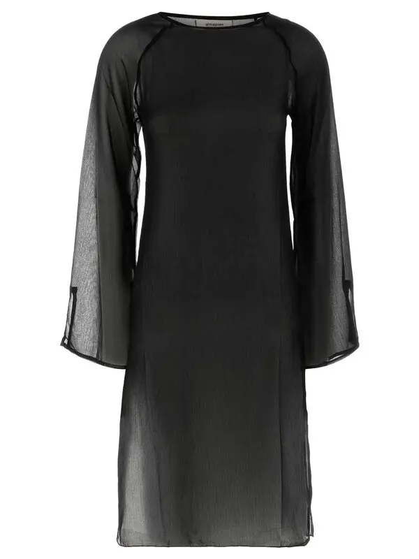 Gimaguas Crepe Lorelai Dress - Black