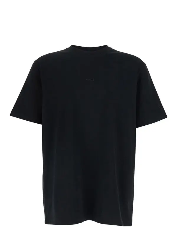 TATRAS Niso Cotton T-shirt With Round Neck And Short Sleeves - Black